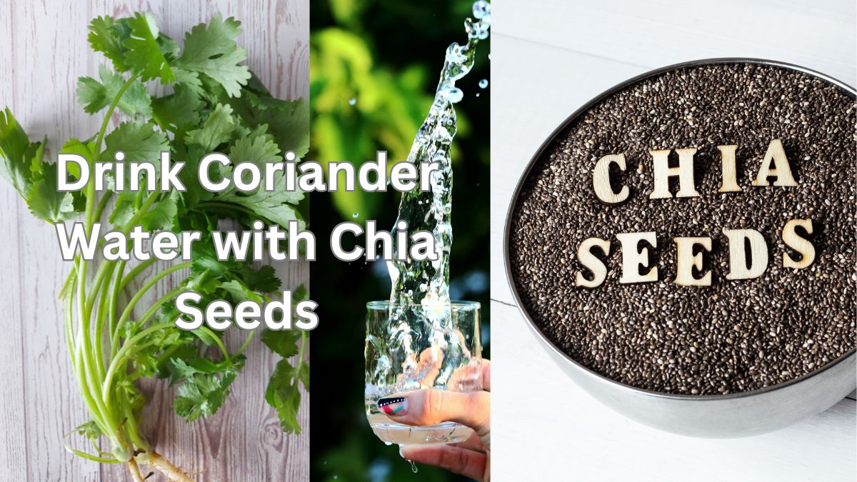 Why Drink Coriander Water Daily with Chia Seeds?